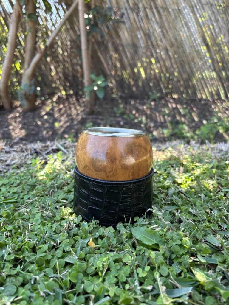 Mate boca chata de acero inoxidable — El Mate Uruguayo